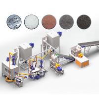 China Fully Automatic Waste Solar Panel Recycling Line 1500-2000kg/h Customized Solution for sale
