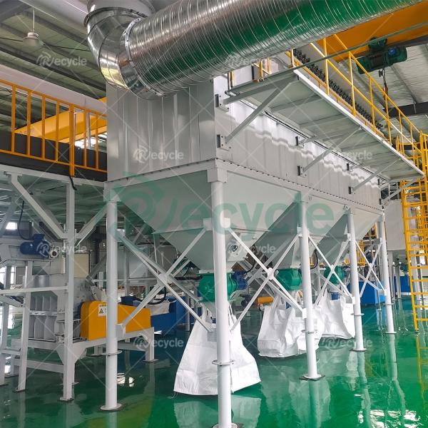 Quality Fully Automatic Cylindrical Lithium Ion Battery Recycling Plant for Metal for sale