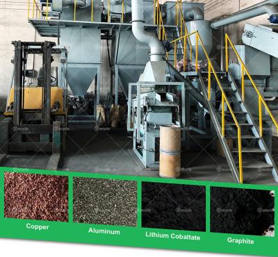 Cina Macchina per il riciclo delle batterie al litio per cellulari e batterie agli ioni di litio per automobili in vendita