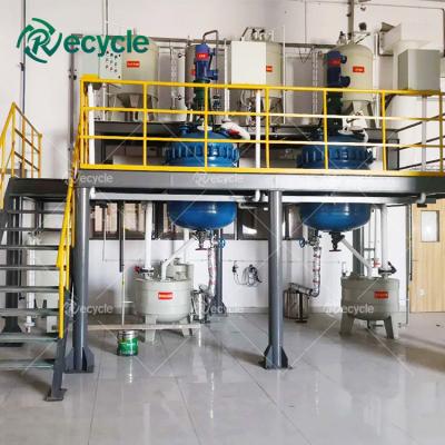 China Revolutionary E Waste Gold Refining System with Final Products Copper And Resin Powder for sale