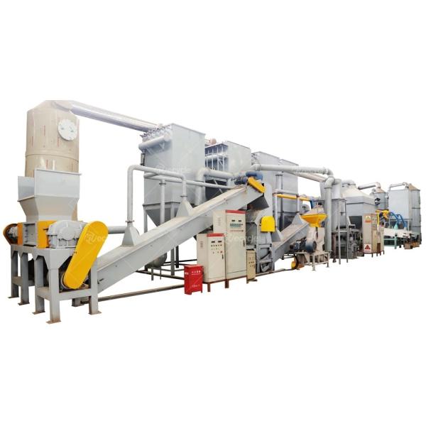 Quality 18650 Battery Recycling Machine Fully Automatic Waste Cylindrical Battery Processing Line for sale