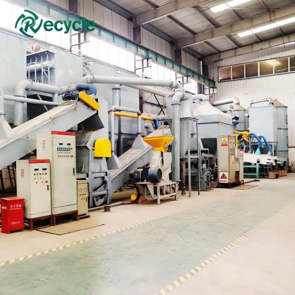 Quality Waste Battery Recycling Plant for Li Ion Mobile Batteries and Lead Acid Car Batteries for sale