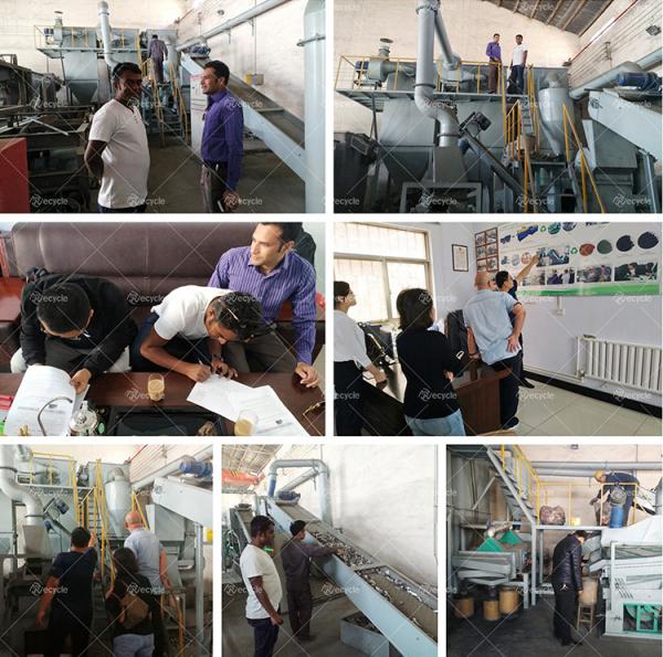 Quality Waste Battery Recycling Plant for Li Ion Mobile Batteries and Lead Acid Car for sale