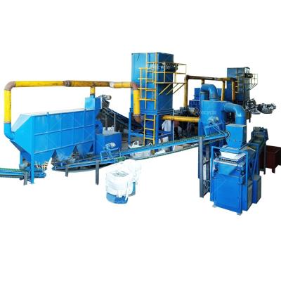 China 800-3000 kg/h AC Radiator Recycling Plant Aluminium koper schroot Recycling Plant Te koop
