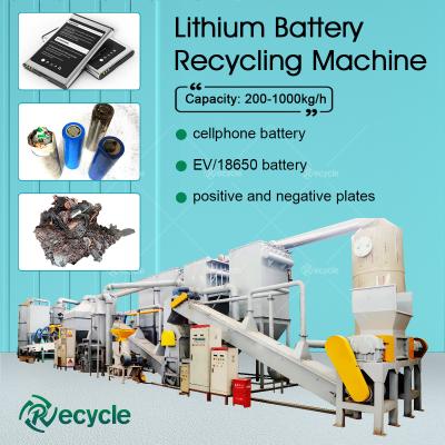 中国 より良いリチウム電池リサイクルのために,私たちのモバイル電池リサイクルプラントにアップグレード 販売のため
