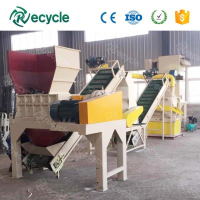 Cina Impianto di riciclaggio automatico del radiatore CA 1000- 5000Kg/h Separatore del radiatore di rame e alluminio in vendita