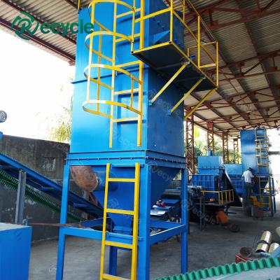 Cina Impianto di riciclaggio di radiatori a corrente alternata da 15000KG 180KW-280KW Copper Aluminum Radiator Recycling Machine in vendita