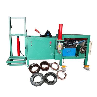 China Motor Recycle Scrap Motor Copper Extracting Machine Electric Motor Stator Cutting Machine for sale