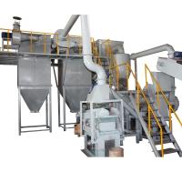 China Environment Friendly 500kg/h Lithium Battery Recycling Machine Continuous Working for sale