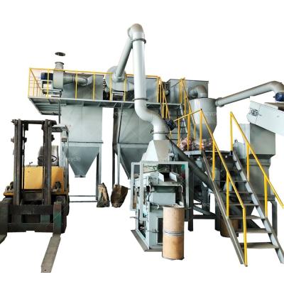 China Máquina de reciclagem de baterias de lítio de 500 kg/h para trabalho contínuo à venda