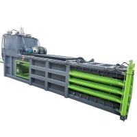 China Automatic Horizontal Hydraulic Cardboard Pressing Baling Machine 160T 37KW for Wood Packaging for sale