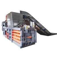 China Horizontal Baling Machine 400-500kg/m3 Bale Density 160T Hydraulic Press for Cardboard Waste Paper for sale