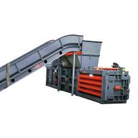 China Horizontal Baling Machine 400-500kg/m3 Bale Density 160T Hydraulic Press for Cardboard Waste Paper for sale