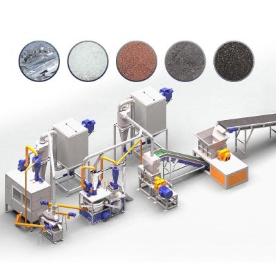China Solar Panel Cell Recycling Plant Photovoltaic Panel Frame Removing Machine for sale