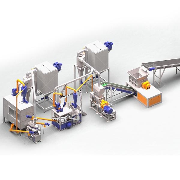 Quality Recycling Solar Panels in Henan Aluminum Frame Removing Machine for Silicon for sale