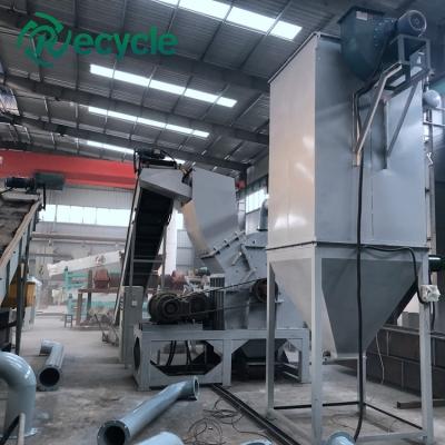 China Eindproduct Aluminium recycling machine voor blauwe lithiumbatterijen en zonnepanelen Te koop