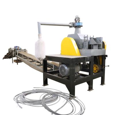 China CE ACSR Recycling Machine 99% Separation Aluminum Steel Cable Separator Machine for sale