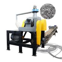 China 2000kg ACSR Cable Wire Crushing Separating Machine 18.5kw Copper Recycling for sale