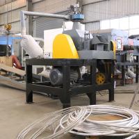 China 2000kg ACSR Cable Wire Crushing Separating Machine 18.5kw Copper Recycling for sale