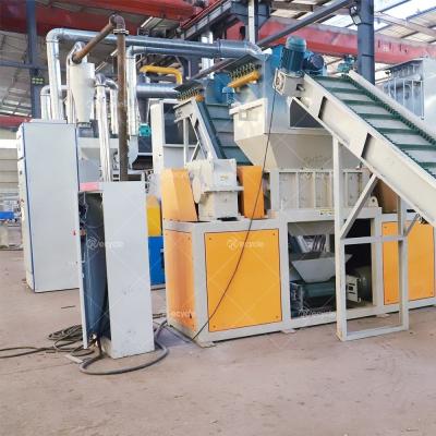 China Stable Running Scrap Solar Panel Cells Crushing Machine with Tech Recycling Technology for sale