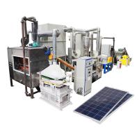 China Solar Panel Recycling Machine 300-1000kg/h Silicon PV Module Processing Line for sale