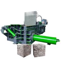 China Industrial Scrap Metal Baler Press Machine 1600 KN 22 kW for Steel Copper Aluminum for sale