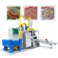 China Dry Type Copper Cable Granulator Machine 0.3-35mm Wire Recycling 100-1000kg/h for sale