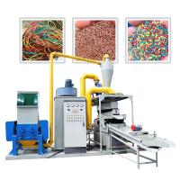 China Copper Wire Cable Shredding Separating Machine 0.3-35mm 99% Separation Efficiency Copper Granules for sale