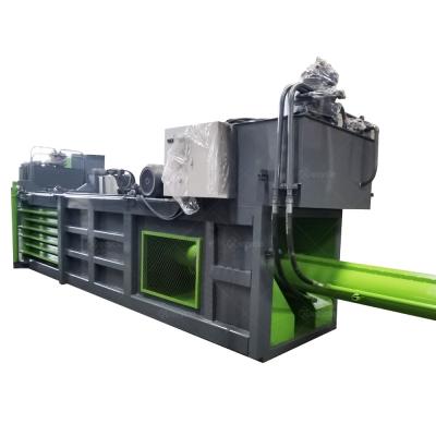 China Vertikale hydraulische Ballenmaschine 400 kg/m3-500 kg/m3 für gebrauchte Bekleidung und Textilien zu verkaufen