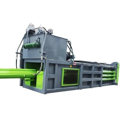 China Vertikale hydraulische Ballenmaschine 400 kg/m3-500 kg/m3 für gebrauchte Bekleidung und Textilien zu verkaufen