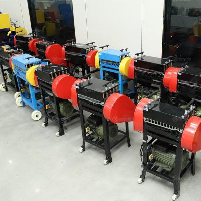 China Stable Performance Red Blue Wire Peeler for Waste Cable Processing Machine at Best for sale