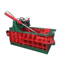 China Mobile Horizontal Scrap Metal Baler Press Machine 1250 KN 15 Kw Automatic Baling for sale