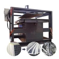 China Solar Panel Frame Separator Machine 5.5kw 150mm Hydraulic Stroke for PV Recycling for sale