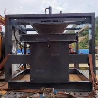 China Solar Panel Frame Separator Machine 5.5kw 150mm Hydraulic Stroke for PV Recycling for sale