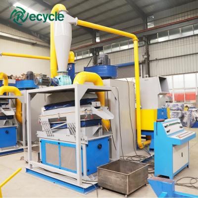 China Hotels 600 kg/uur Afval koperkabel Shredder Separator Granulator Crusher Plant Schrootkabel Recycling Machine Te koop