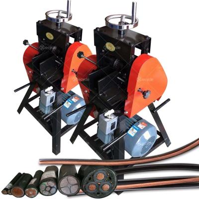 China Stable Performance Scrap Cable Stripper Flat Cable Stripping Machine Stripping Range 10-120mm for sale