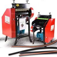 China Automatic Scrap Cable Stripping Machine 10-120mm Electric Wire Stripper for Copper Recycling for sale