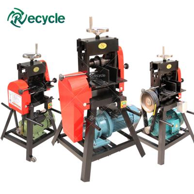 China Scrap Copper Wire Cables Recycle Automatic Electric Cable Cutting Machine 68*58*112 cm for sale