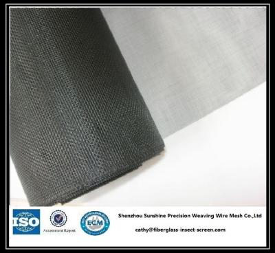 China 18x16 mesh PVC coated fiberglass window insect screen for sale
