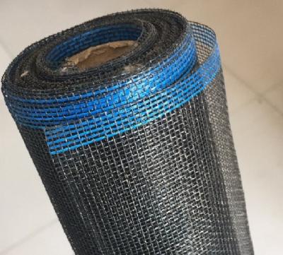 China 18x16 mesh PVC coated fiberglass window insect screen for sale