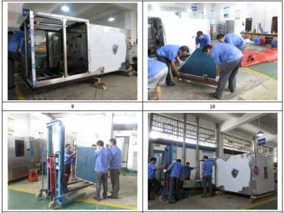 Cina Lo SpA controlla la camera elettrodinamica dell'agitatore di vibrazione di umidità della temperatura del touch screen in vendita