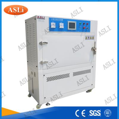Cina Apparecchiatura di collaudo uv di gomma delle lampade per la prova di invecchiamento resistente di clima materiale in vendita