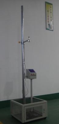 China Verificador eletrônico do impacto da bola da gota para o vidro com 2 medidores de Máximo Altura à venda