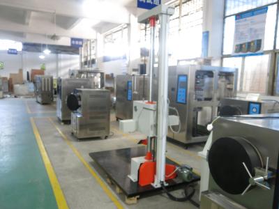 China máquina de teste da gota do impacto do pacote da altura de uma gota de 0 - 1200 milímetros com micro controle de ajuste à venda
