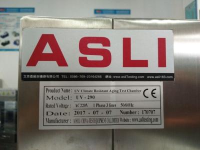 Cina Macchina di prova uv programmabile di gomma con la lunghezza d'onda uv 280~420nm in vendita