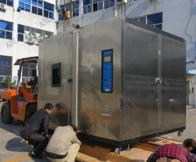 Cina La passeggiata su misura dell'attrezzatura di laboratorio nella temperatura della camera a atmosfera controllata e l'umidità velocemente cambiano la camera di prova in vendita