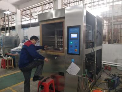 Cina Camera massima minima dello shock termico dell'aria di temperatura di due scatole, attrezzatura dello shock termico in vendita