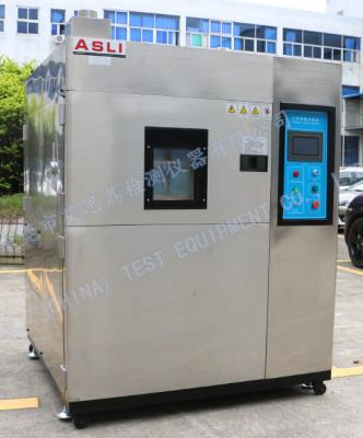 China Batterij het Verwarmen Schok die Thermische Schokkamer met het Bekijken van Venster testen Te koop