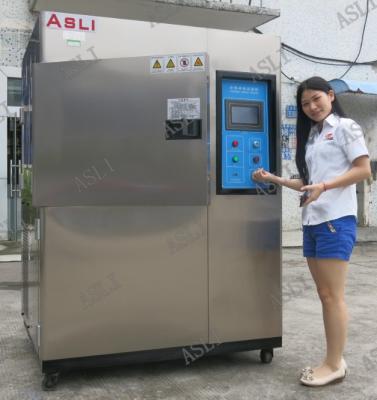 China Batterij het Verwarmen Schok die Thermische Schokkamer met het Bekijken van Venster testen Te koop