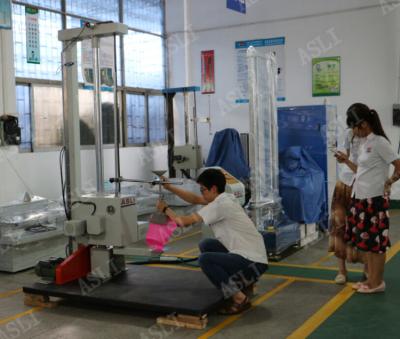 Cina 0 ~ 1200 millimetri di goccia di attrezzatura zero della prova di laboratorio, macchina di prova di legno di goccia di caso in vendita